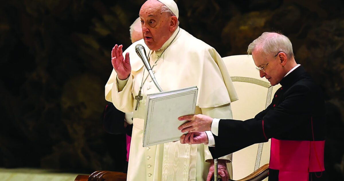 Be not afraid, because God is always near, pope says- Catholic Standard