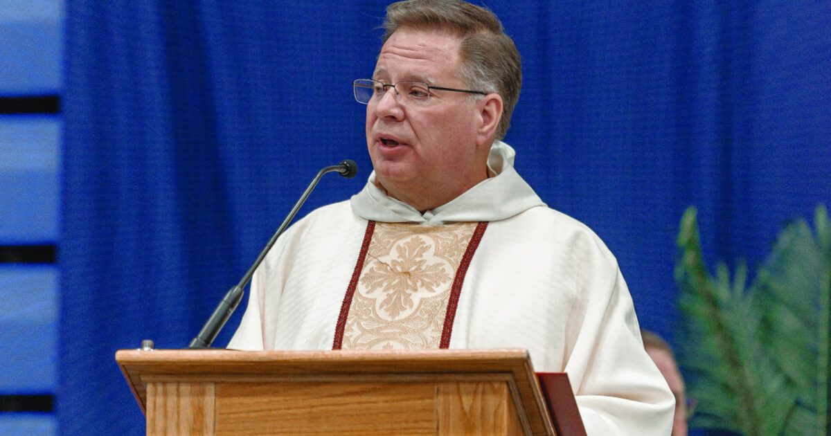 Trinitarian Father Albert Anuszewski installed as president of DeMatha ...