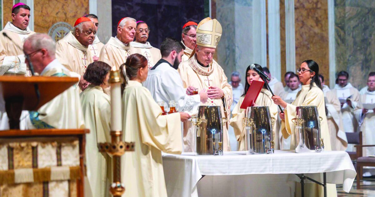 At Chrism Mass, Cardinal McElroy thanks priests for ‘making the saving ...