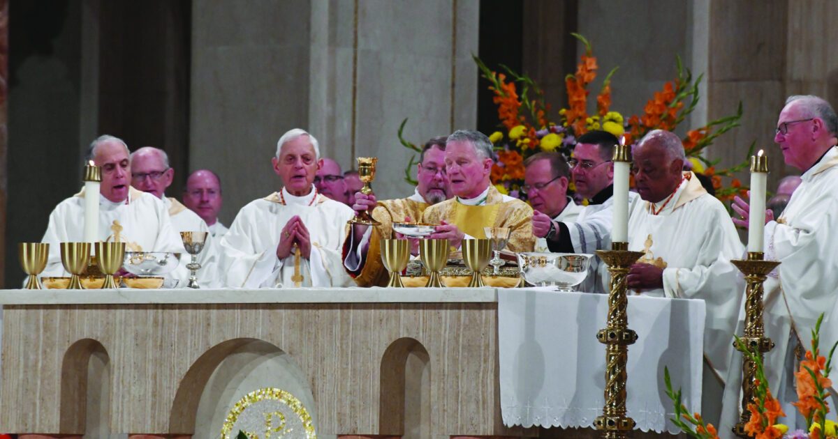 At Mass to open convention, Knights urged to commit to ‘holiness, unity ...