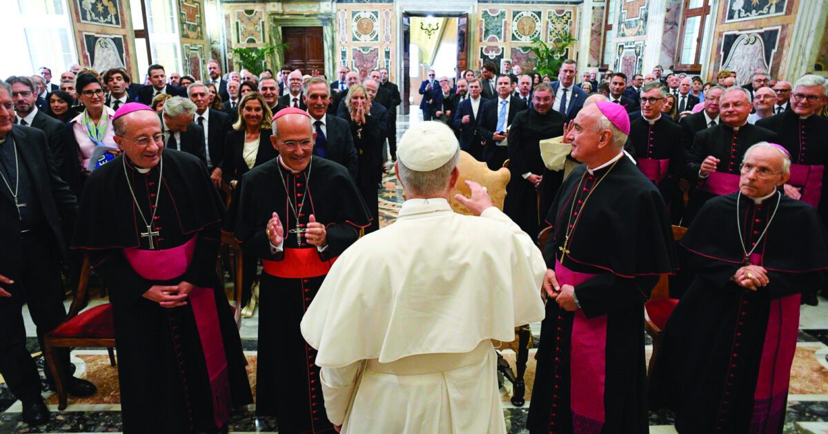 Theology must address climate change, AI, other real concerns, pope ...