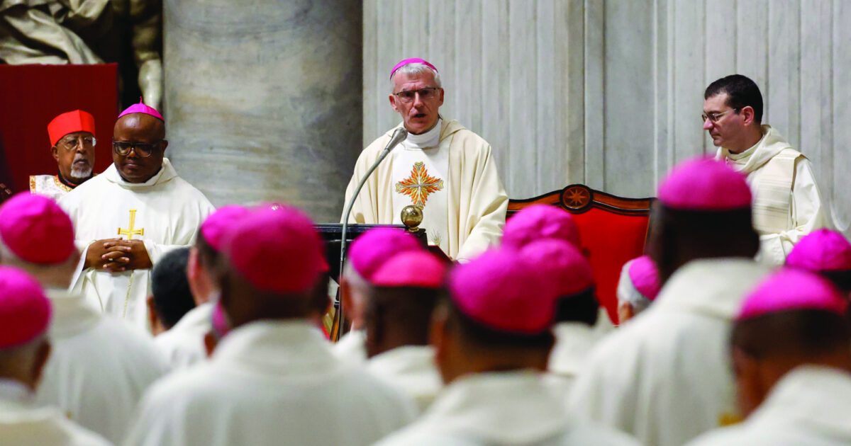 Be patient with others, archbishop urges synod members- Catholic Standard