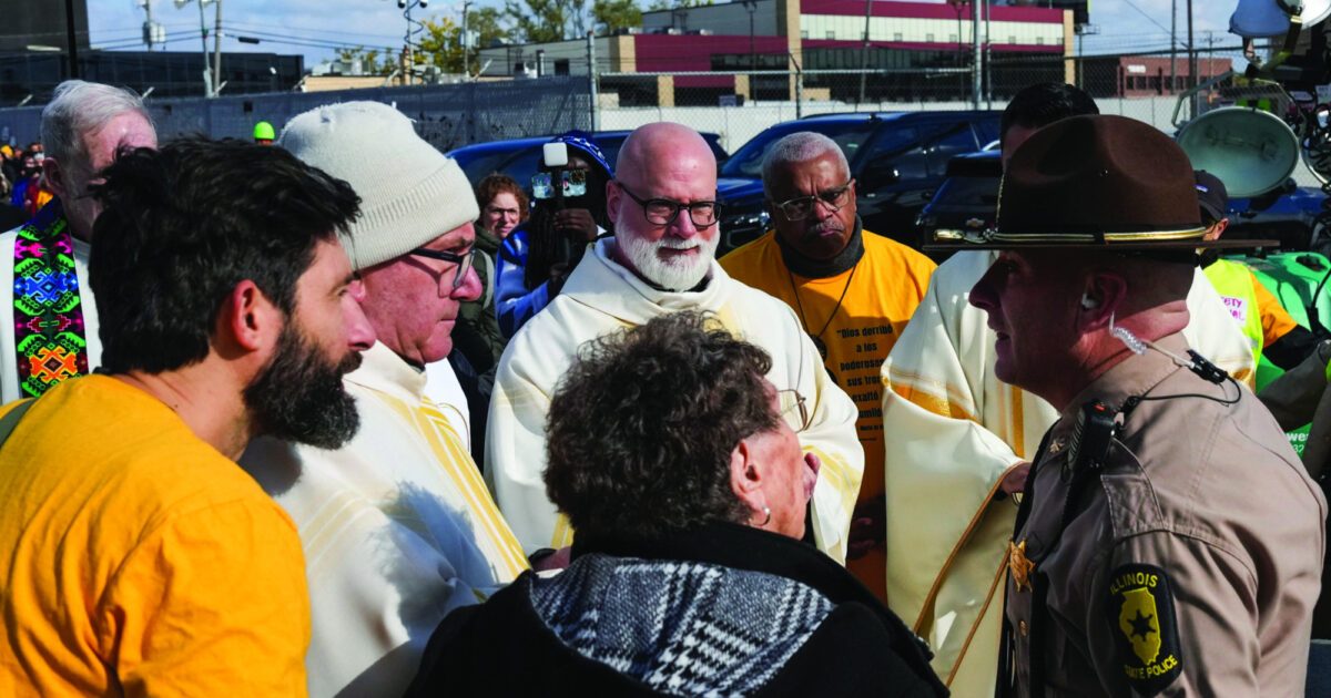 ICE bars Chicago bishop from giving detained Catholics holy Communion ...