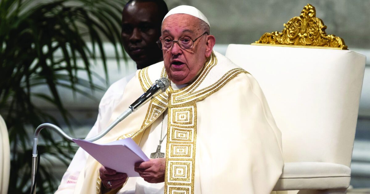 Christ the King triumphs over evil with the power of love, pope says ...