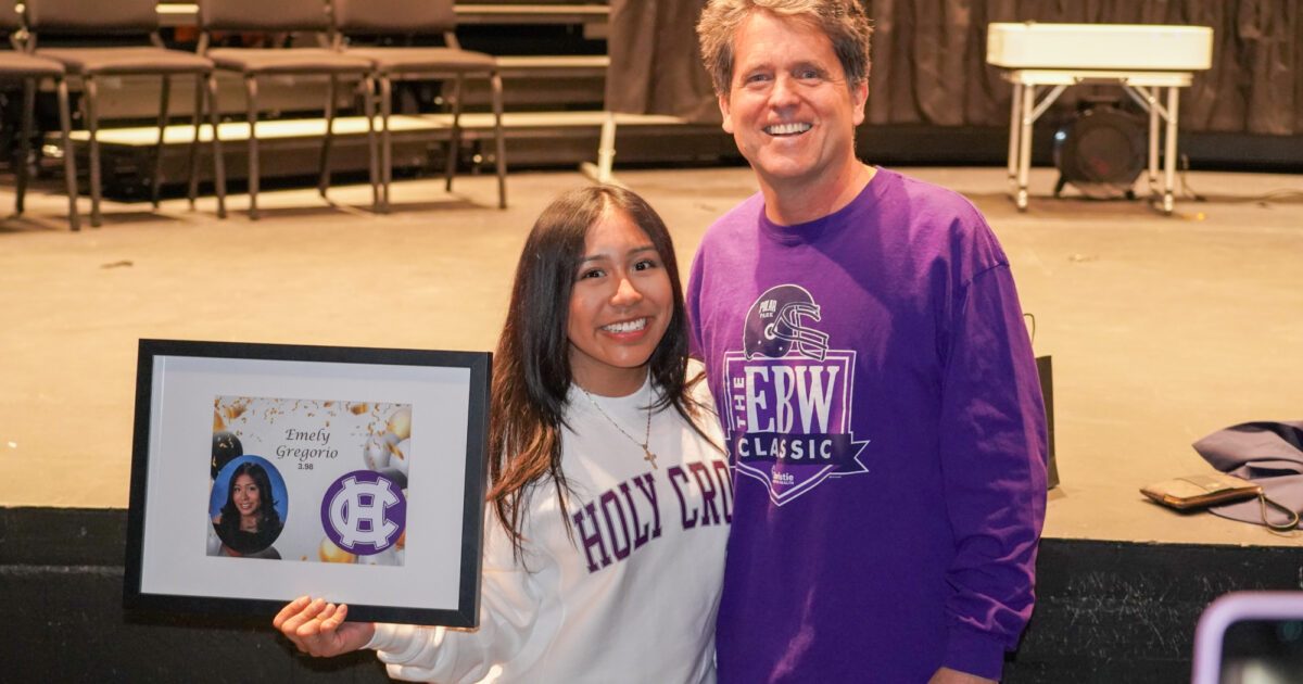 Don Bosco Cristo Rey senior prepares for pre-med path at Holy Cross ...