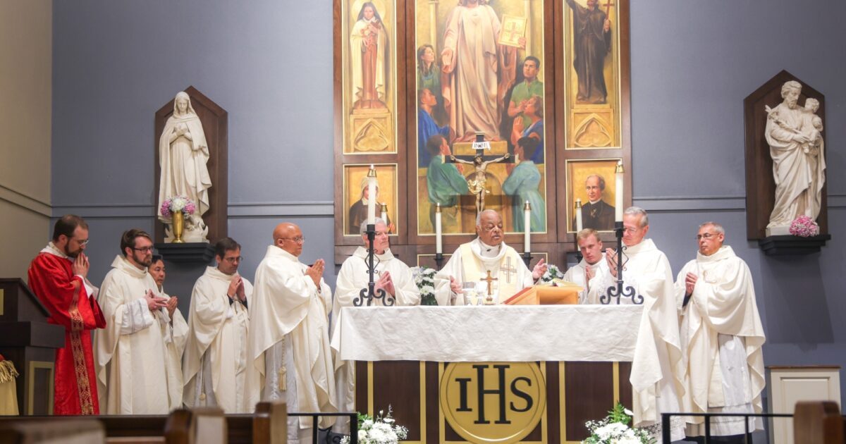 Renovated chapel at St. Mary’s Ryken blessed by cardinal is a place of ...