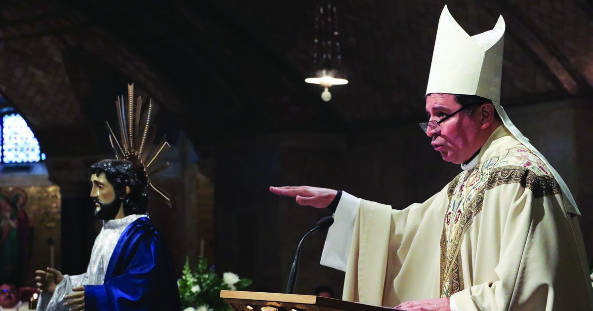 Bishop Menjívar encourages Latino Catholics to treasure tradition in ...