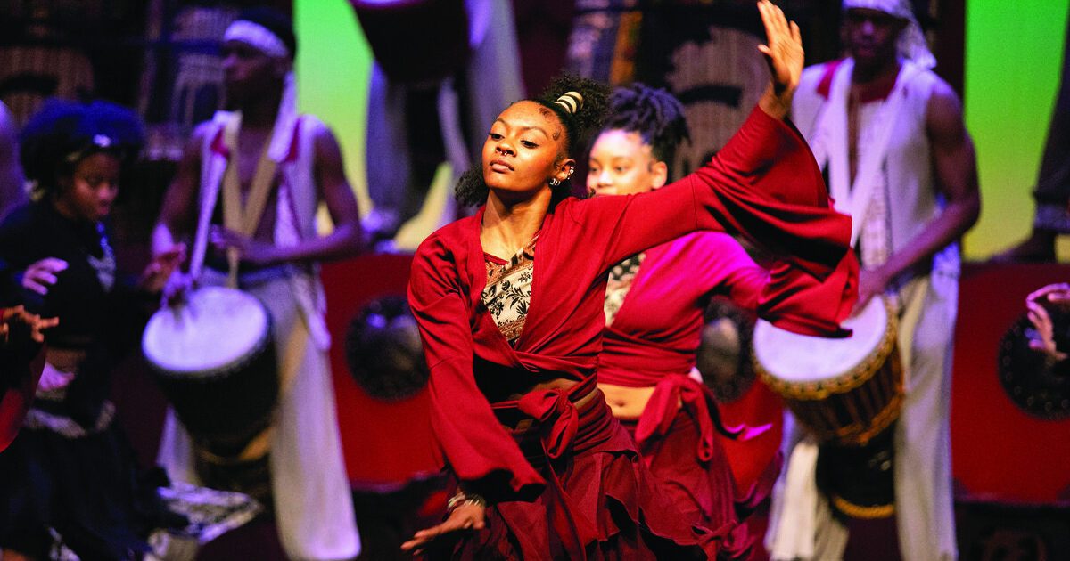 For McNamara senior Ava Garland, dance is a way to express herself ...