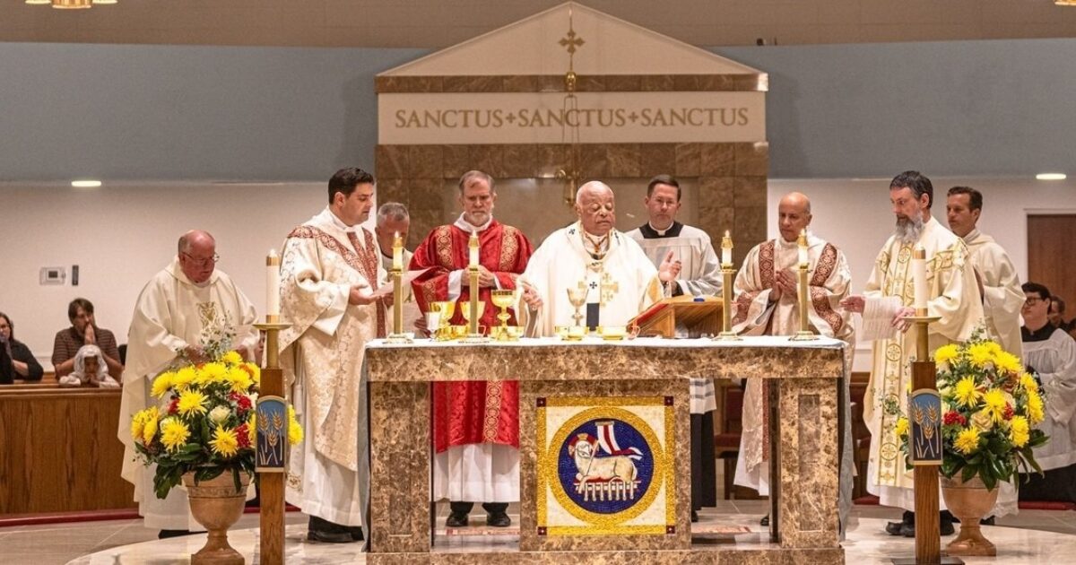 Cardinal dedicates newly refurbished church at Immaculate Heart of Mary ...