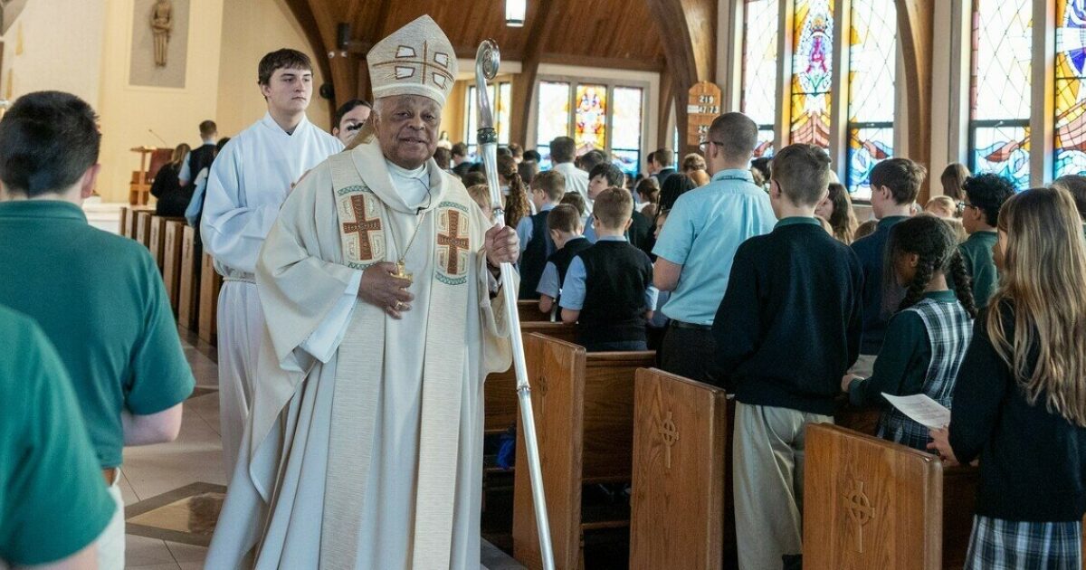 Cardinal celebrates Catholic Schools Week Mass for Charles County ...