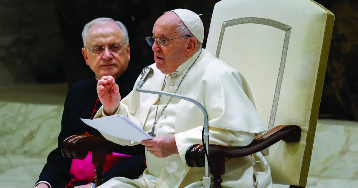 ‘The devil is a seducer,’ pope says as he begins new series of talks ...