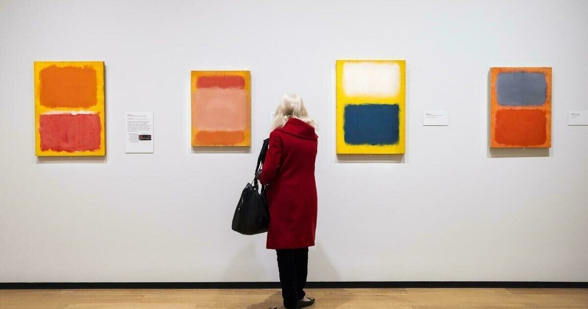 National Gallery rescata el camino de Rothko a sus inconfundibles ...