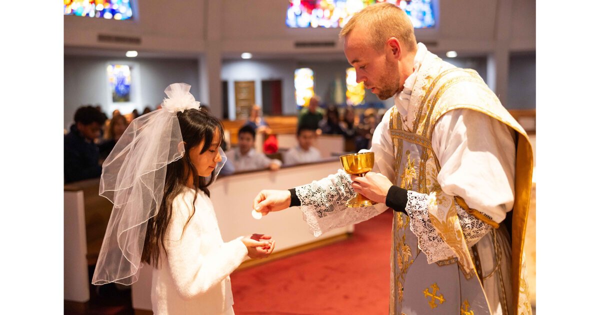 Twelve students at St. Mary’s School in Rockville receive First ...