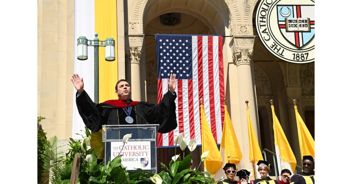 Msgr. Shea encourages CUA graduates to draw on their faith to help them ...